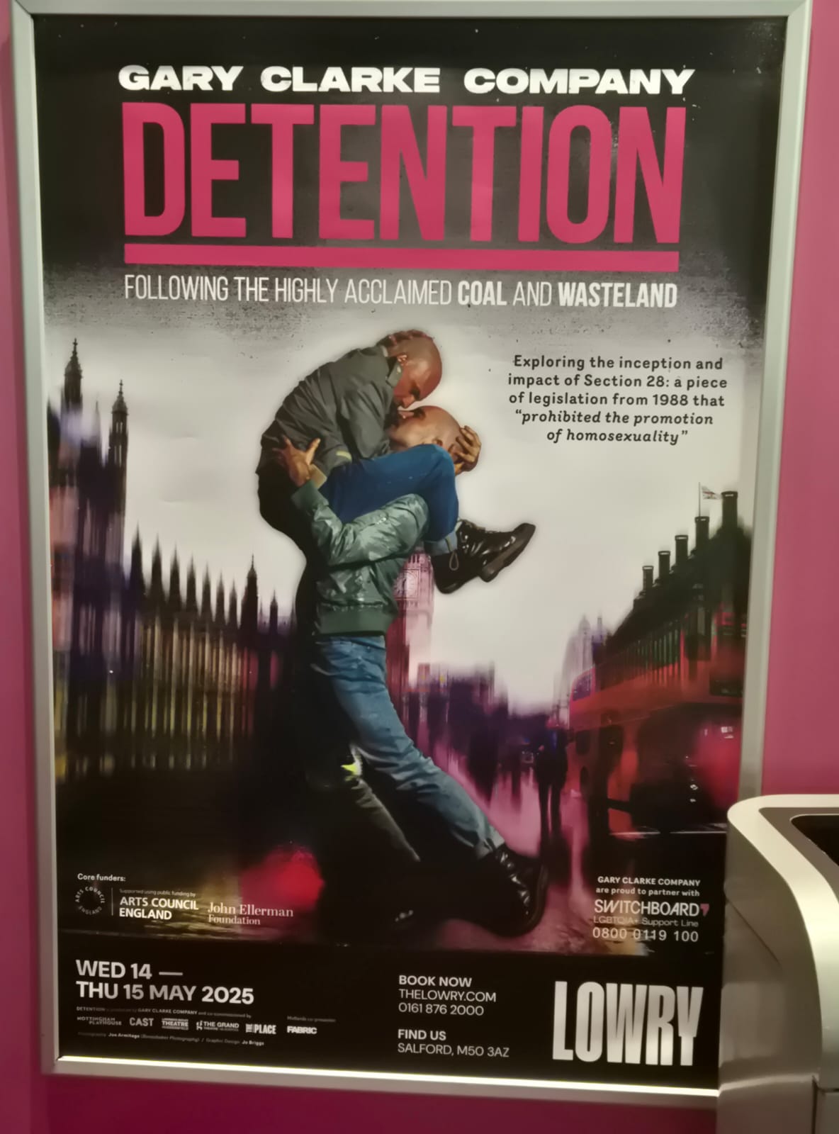 Detention at The Lowry … Frank Kameny … Rainbow Map … Man Raged at ...